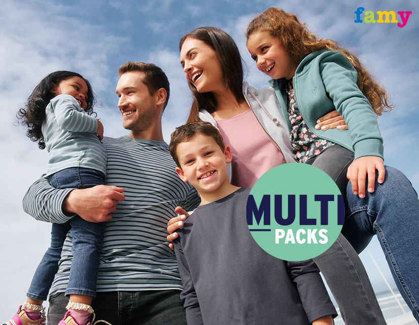 Mode in Multipacks jetzt günstig kaufen | Ernsting's family