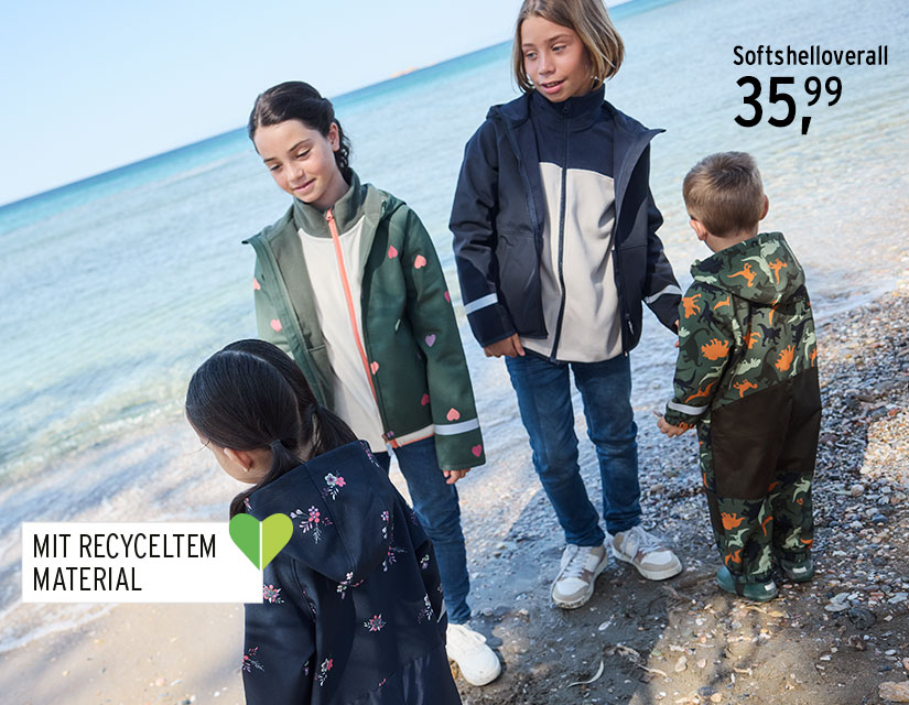 Fleece- und Softshelljacken für Kinder günstig kaufen | Ernsting's family
